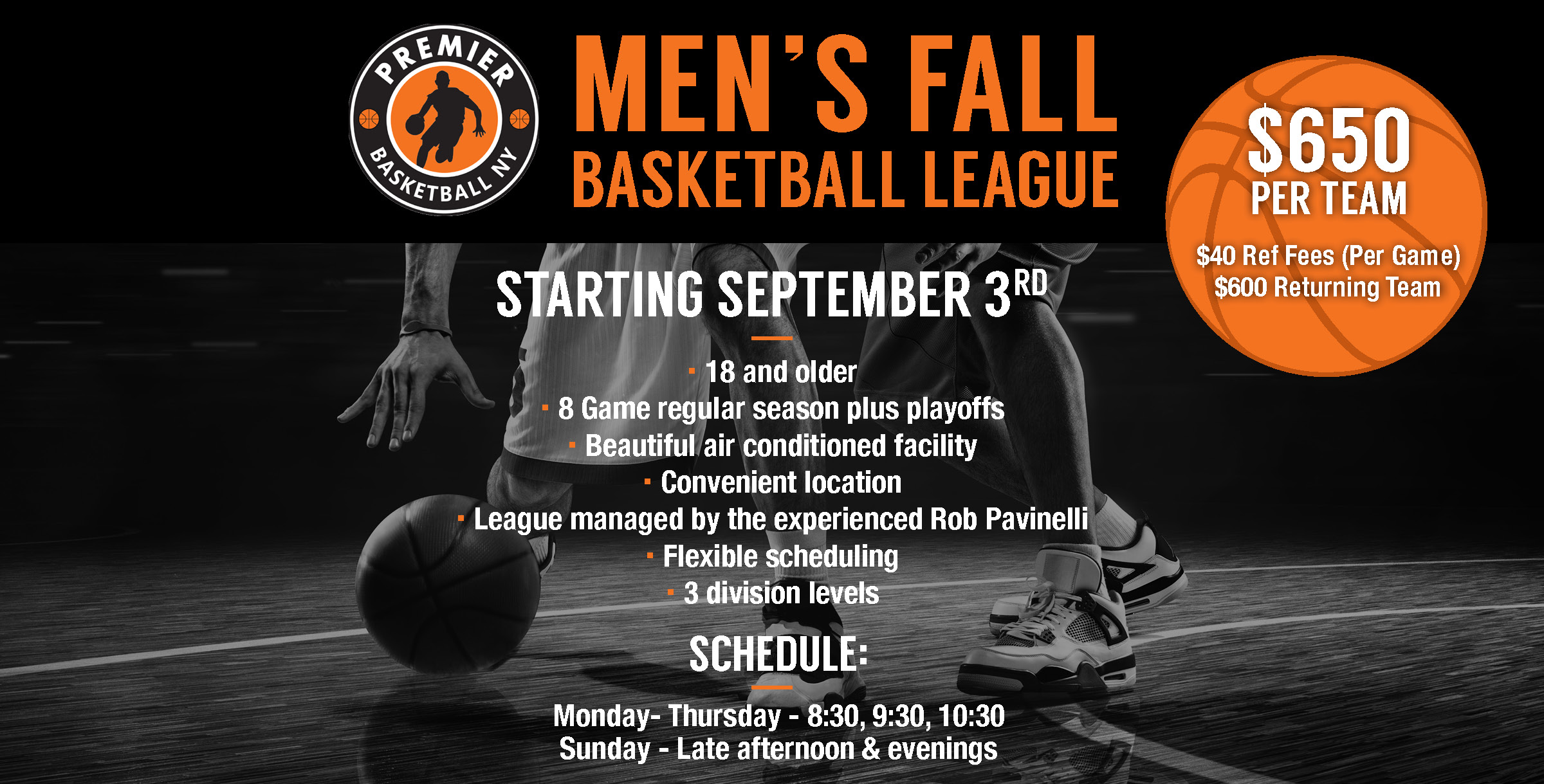 Leagues - Premier Basketball
